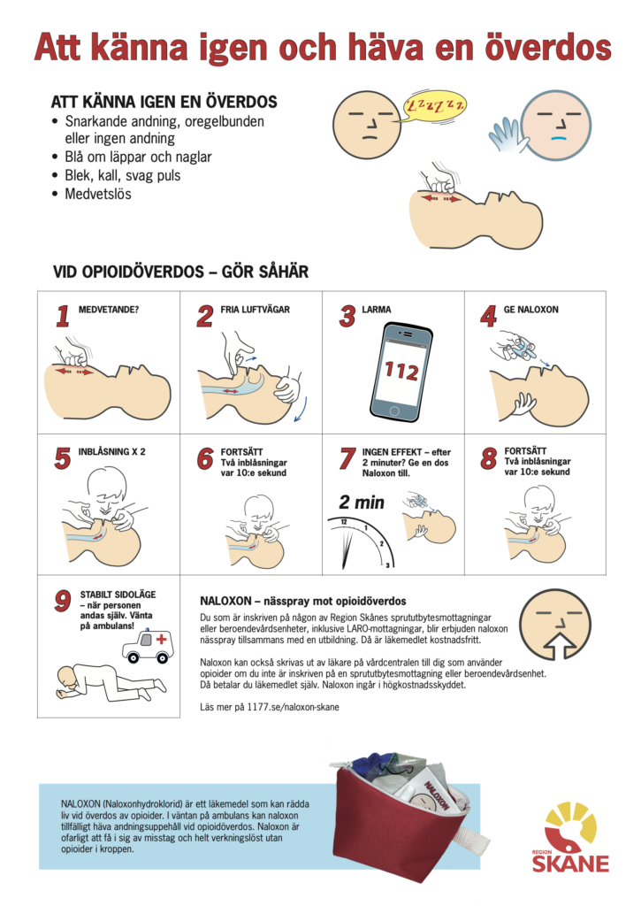 Naloxon mot överdos – LARO Kärnan
